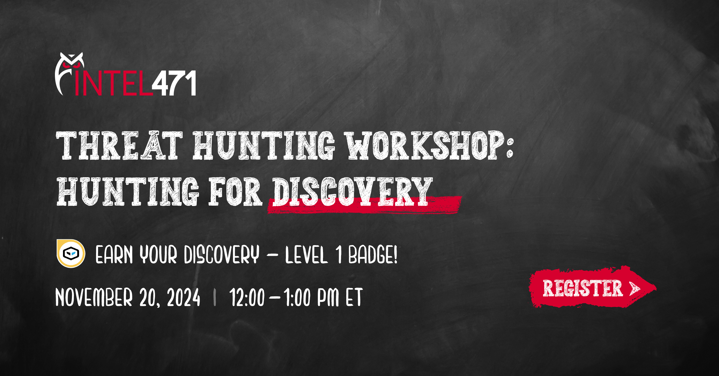 Threat Hunting Workshop: Hunting for Discovery - Registration